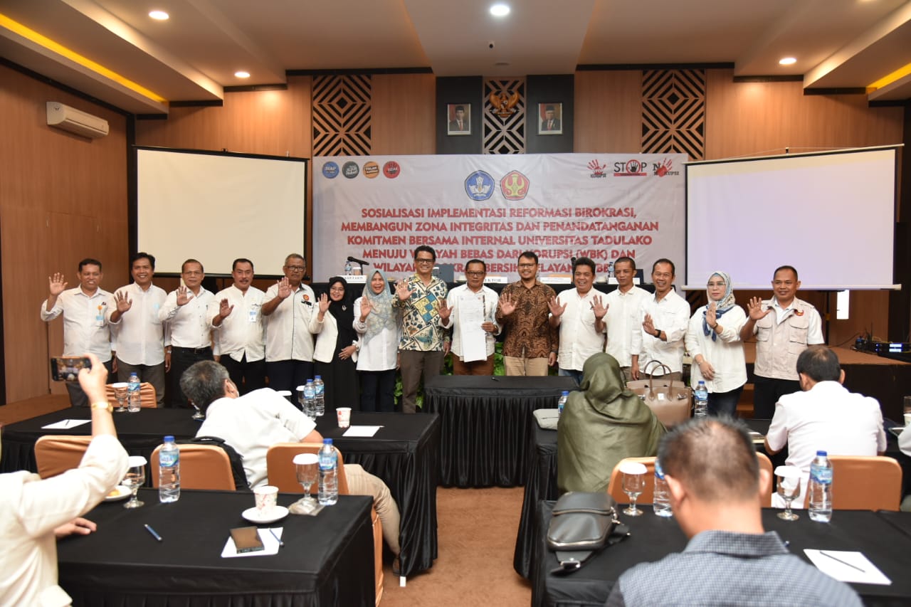 Untad Sosialisasikan Implementasi Birokrasi, Membangun Zona Integritas ...