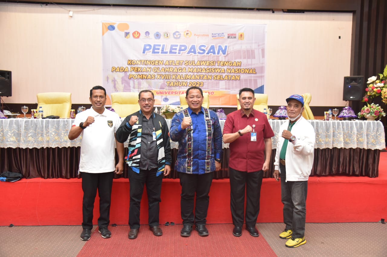 Sulteng Lepas 46 Kontingen Atlet Menuju POMNAS XVIII Asal Untad & Tiga ... Sulteng Lepas 46 Kontingen Atlet Menuju POMNAS XVIII Asal Untad & Tiga ...