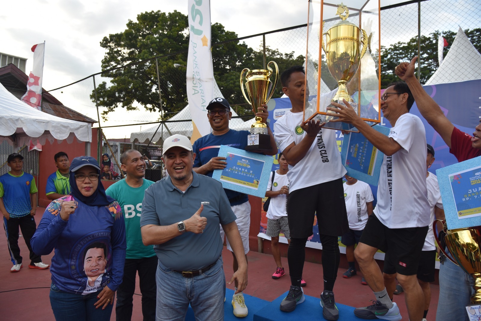 Penutupan Kejuaraan Nasional Tenis Lapangan Piala Rektor Untad – Untad ...