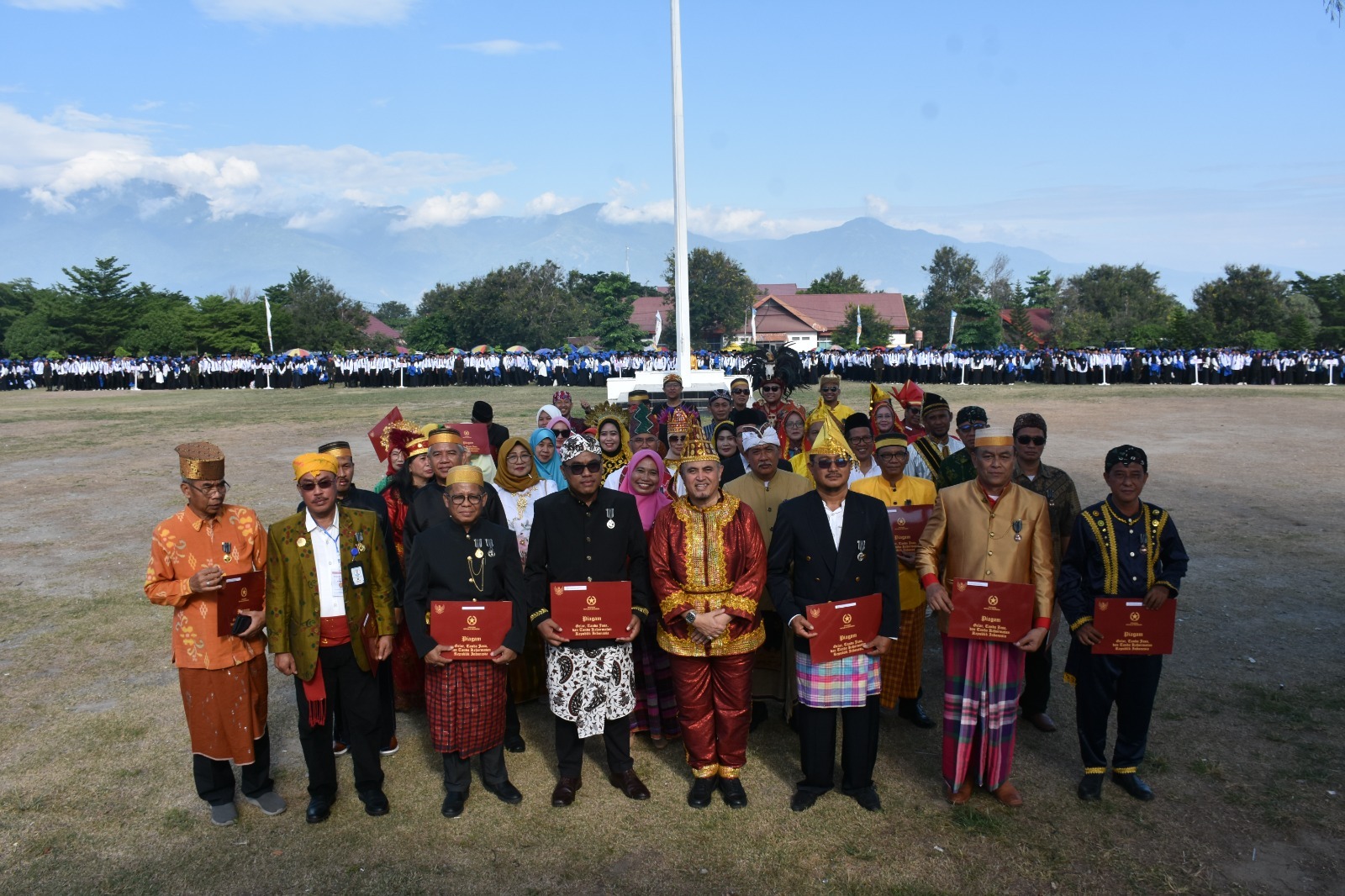 Peringati Hari Ulang Tahun ke-79 RI, Untad Sambut 8.507 Mahasiswa Baru ...