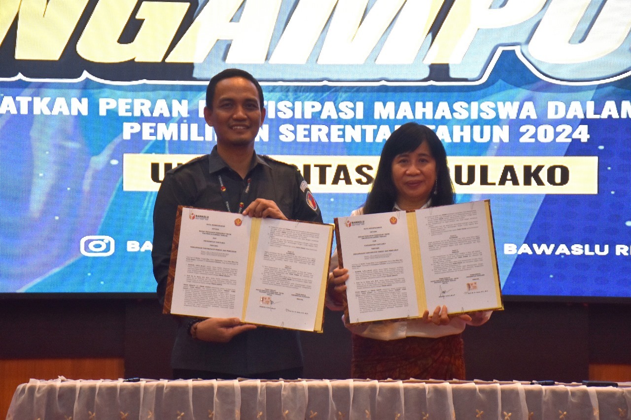 Bawaslu RI Sambangi Universitas Tadulako Pada Program Bawaslu Ngampus 2024 - Universitas Tadulako