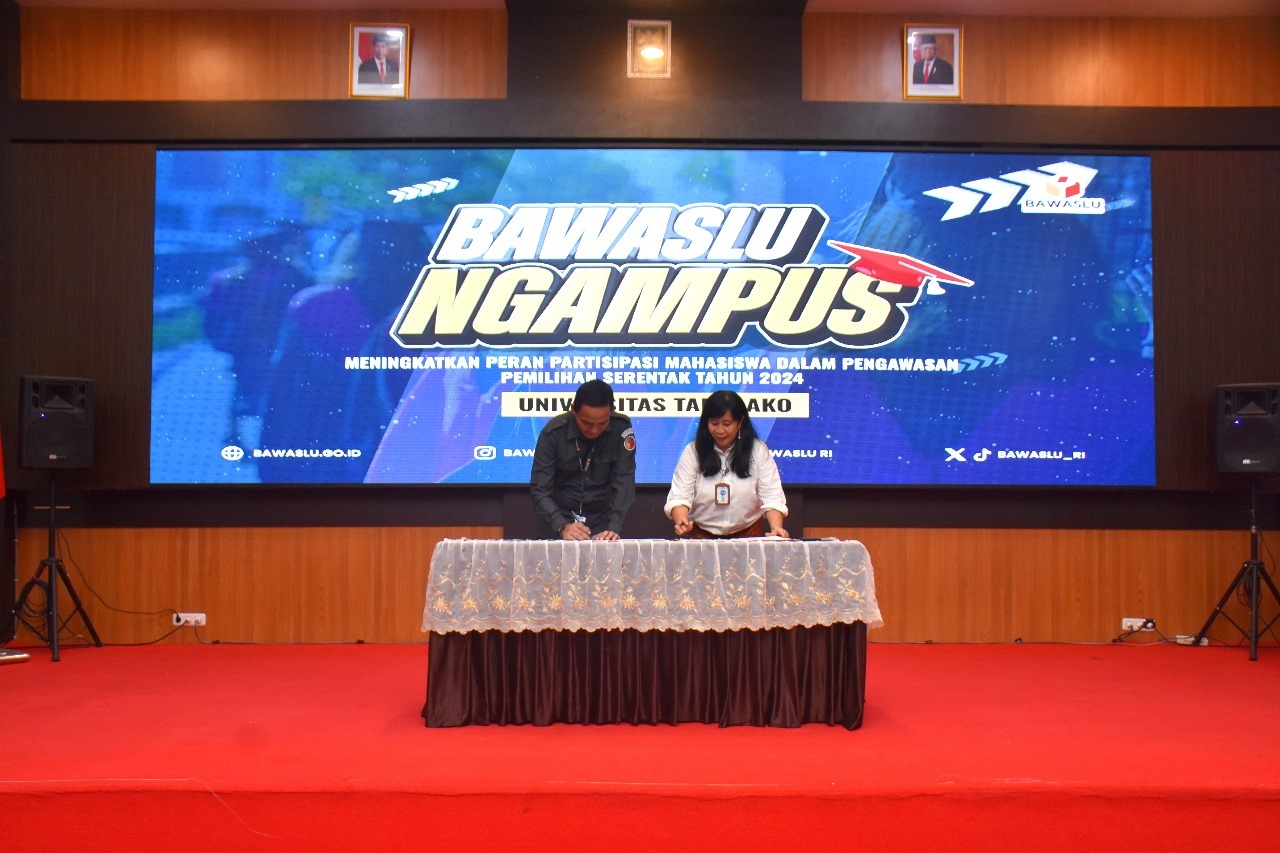 Bawaslu RI Sambangi Universitas Tadulako Pada Program Bawaslu Ngampus 2024 - Universitas Tadulako