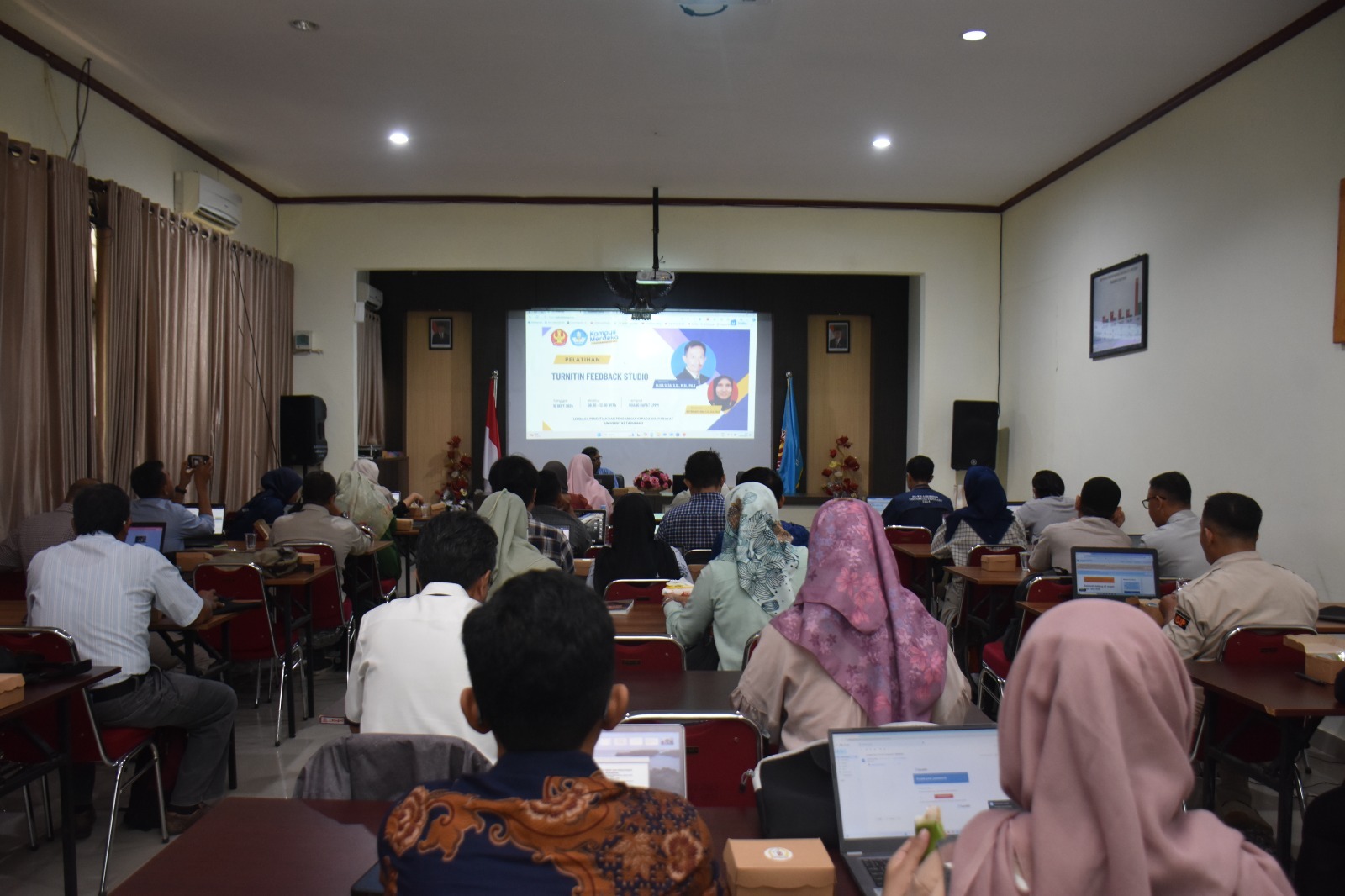 LPPM Untad Adakan Pelatihan Turnitin Feedback Studio - Universitas Tadulako