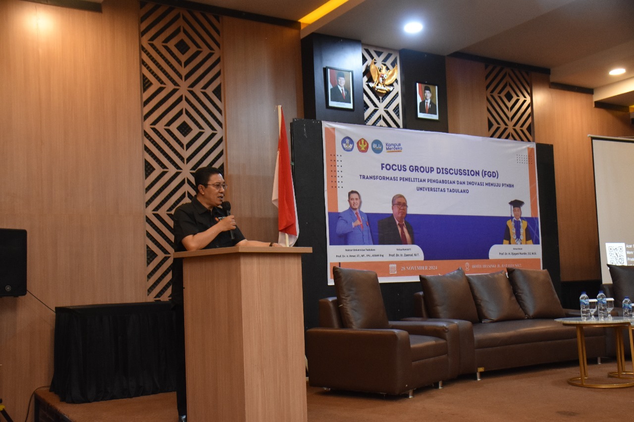 Komisi Senat 2 Untad Gelar FGD Transformasi Penelitian, Pengabdian, dan Inovasi Menuju PTNBH ...