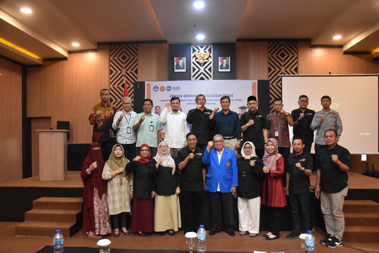 Komisi Senat 2 Untad Gelar FGD Transformasi Penelitian, Pengabdian, dan Inovasi Menuju PTNBH ...