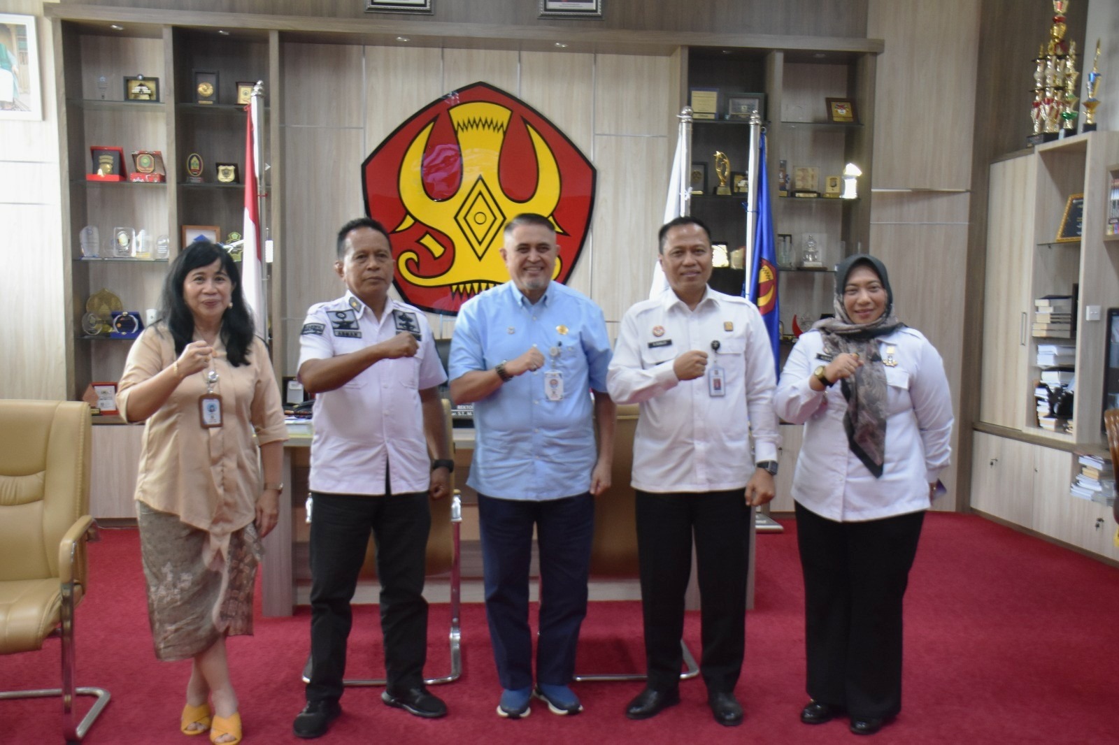 Rektor Untad Terima Kunjungan Kakanwil Kemenkum Sulteng - Universitas Tadulako