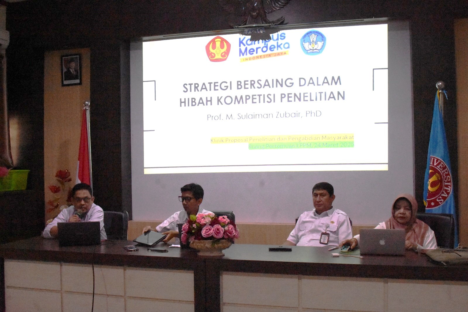 LPPM Untad Selenggarakan Kegiatan Klinik Proposal Upaya Peningkatan ...