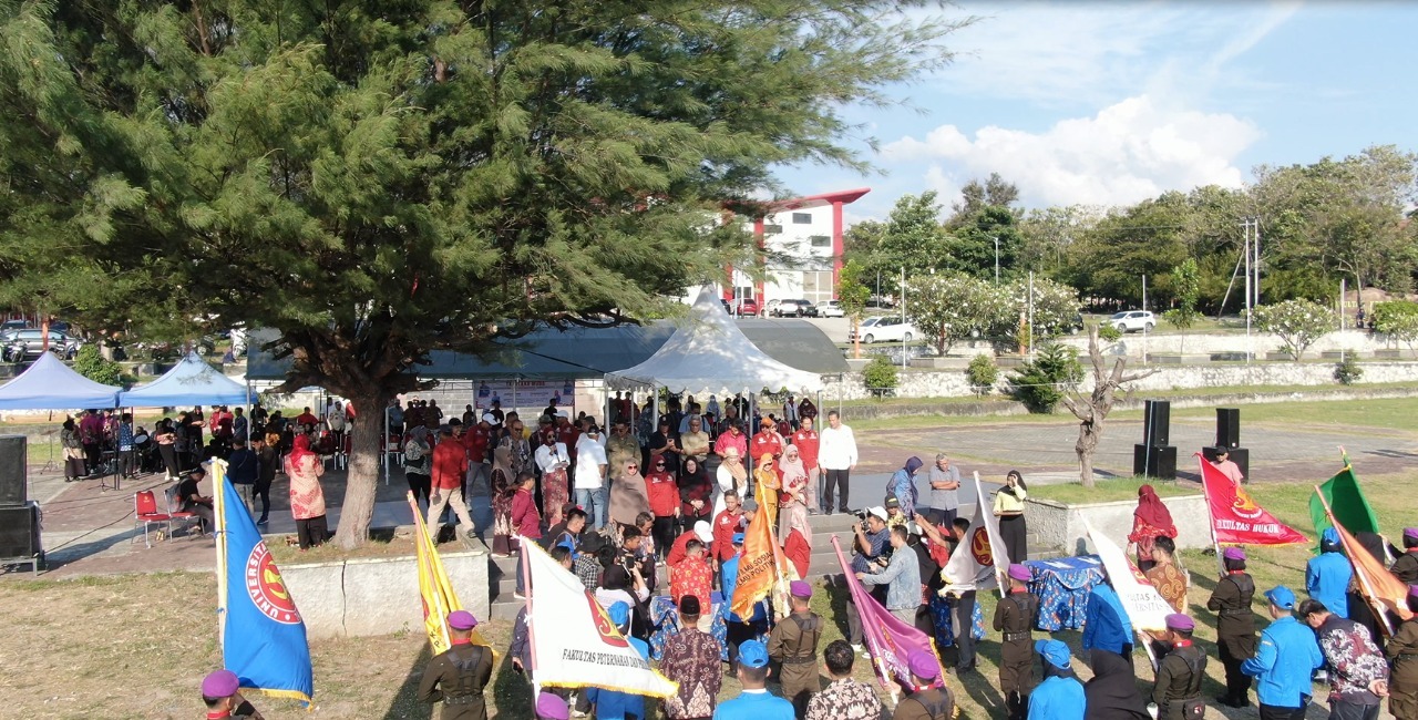 PKKMB 2025 Untad Resmi Dibuka, Rektor Ajak Mahasiswa Baru Resapi Jiwa Unggul, Tangguh, dan ...