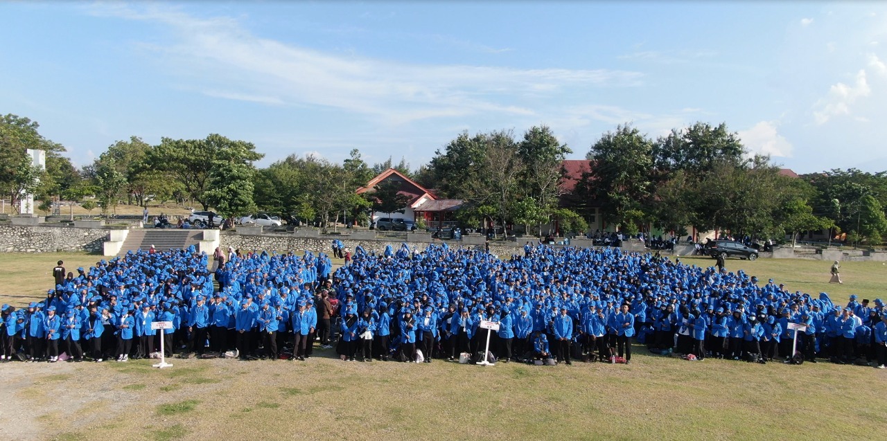 PKKMB 2025 Untad Resmi Dibuka, Rektor Ajak Mahasiswa Baru Resapi Jiwa Unggul, Tangguh, dan ...