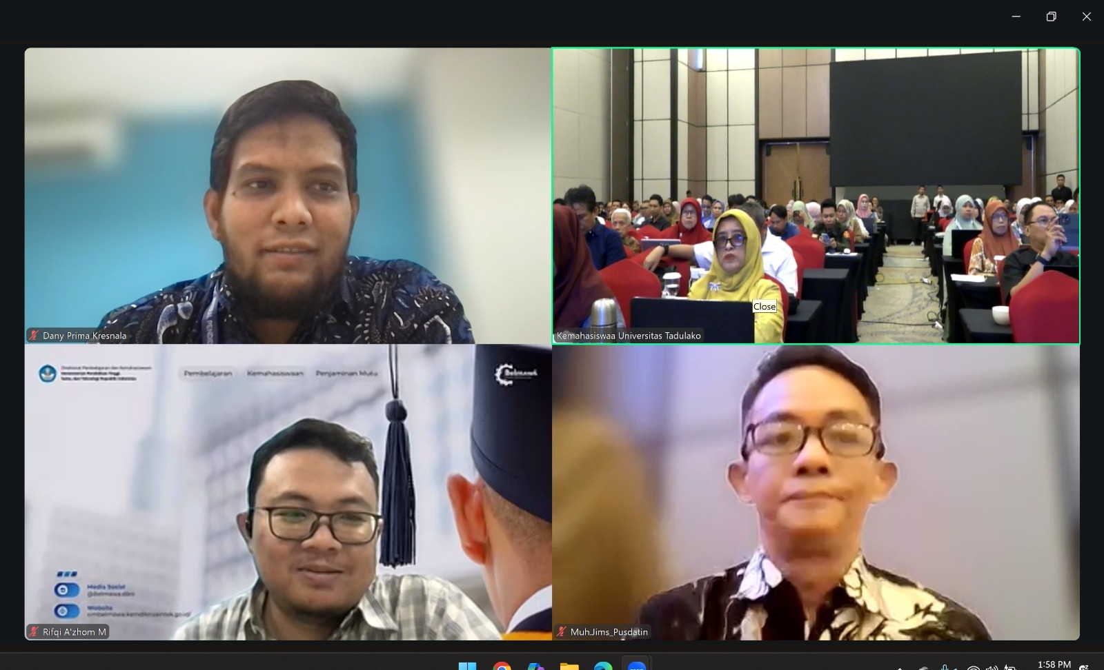 Untad Gelar Workshop Pelaporan PDDikti dan Validasi PIN, Komitmen ...