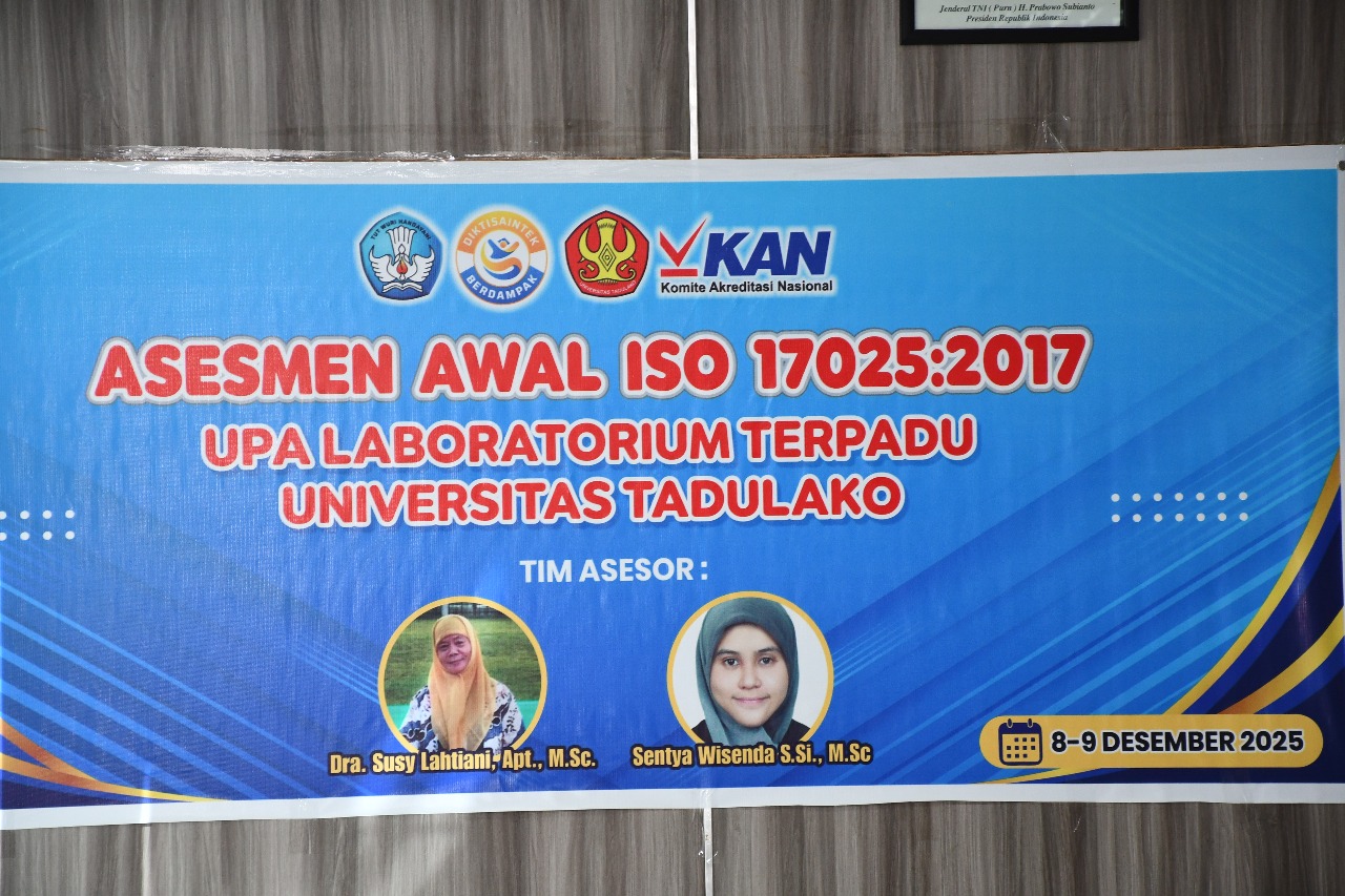 Perkuat Mutu Layanan, Laboratorium Terpadu Untad Jalani Asesmen Awal ...