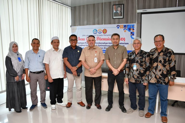 Perkuat Tata Kelola Laboratorium, Untad Laksanakan FGD Pemetaan dan ...